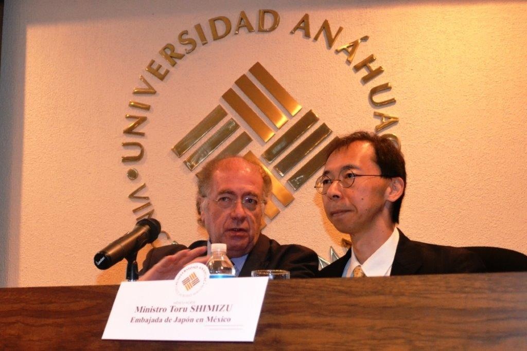 Conferencia del Ministro Toru Shimizu a la Universidad Anáhuac México ...